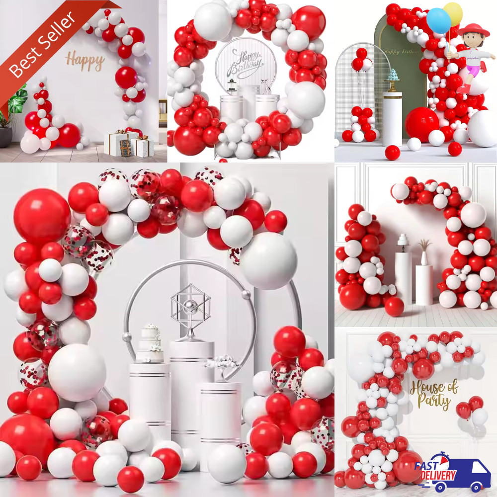 Jual Spesial Hari Kemerdekaan // Paket Dekorasi Balon Merah Putih Dirgahayu Hut RI / Dekorasi ...