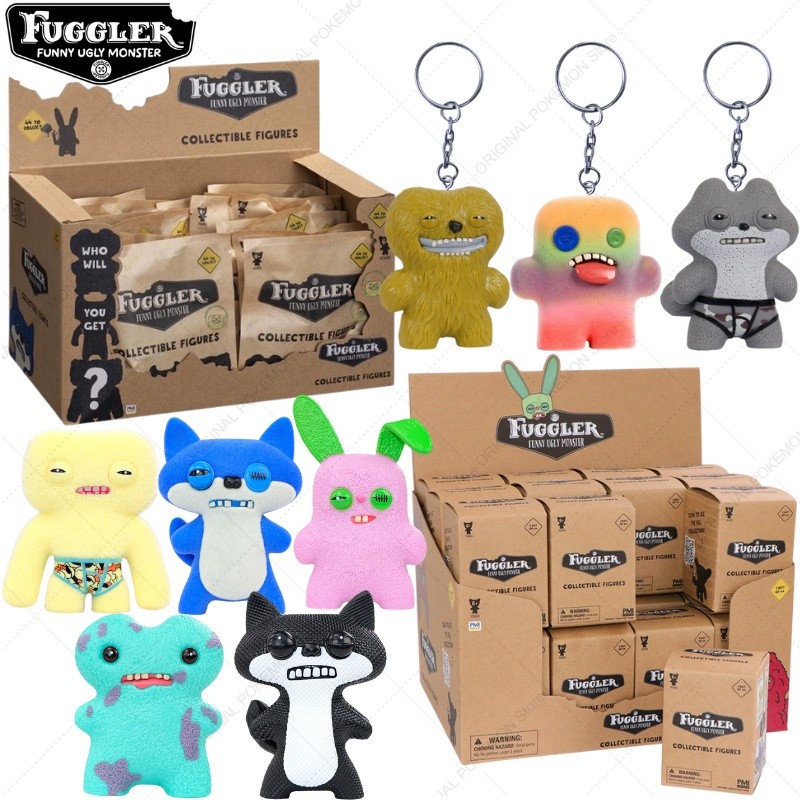 Jual Original Fuggler Funny Ugly Teeth Monster Blind Box Figure Toys ...