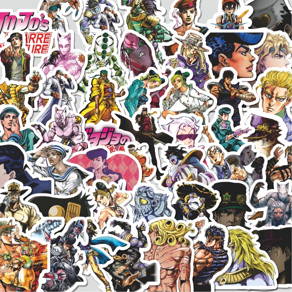 Jual Stiker Cutting Pack Stiker Manga JoJo's Bizarre Adventure Stone ...