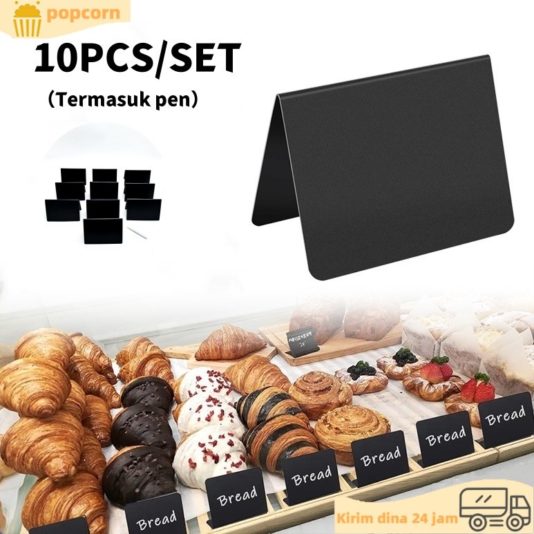 Jual 10PCS/SET Letter Board Papan Mini Chalkboard Papan Tulis Menu ...