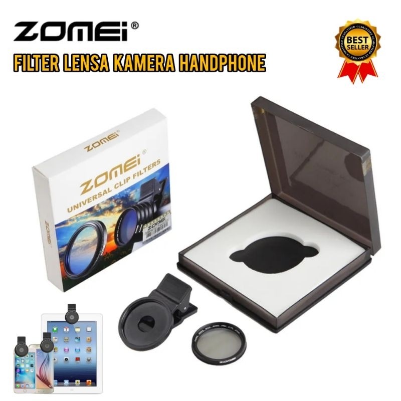 Jual ZOMEI Filter 37mm CPL Close Up ND Star for Smartphone Filter Lensa ...