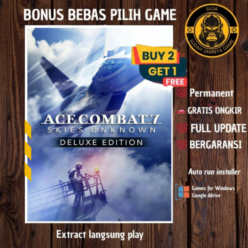 Jual ACE COMBAT 7 SKIES UNKNOWN DELUXE EDITION - GAME PC - GAME LAPTOP ...