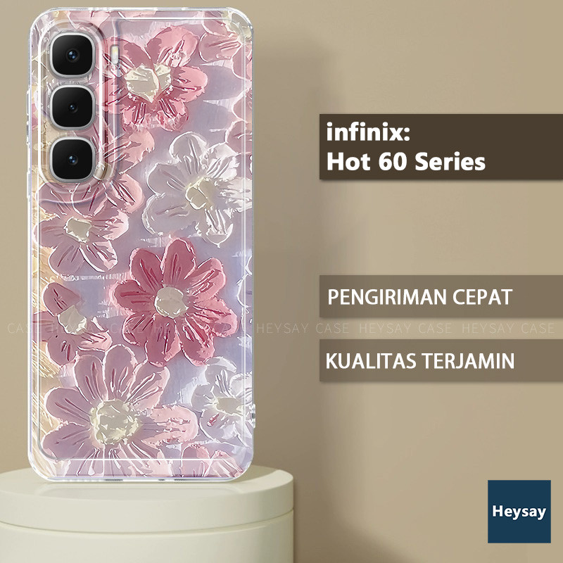 Jual Bunga NEW Untuk Case Hp Infinix Hot 60i Bunga Shin Chan Kupu-kupu ...