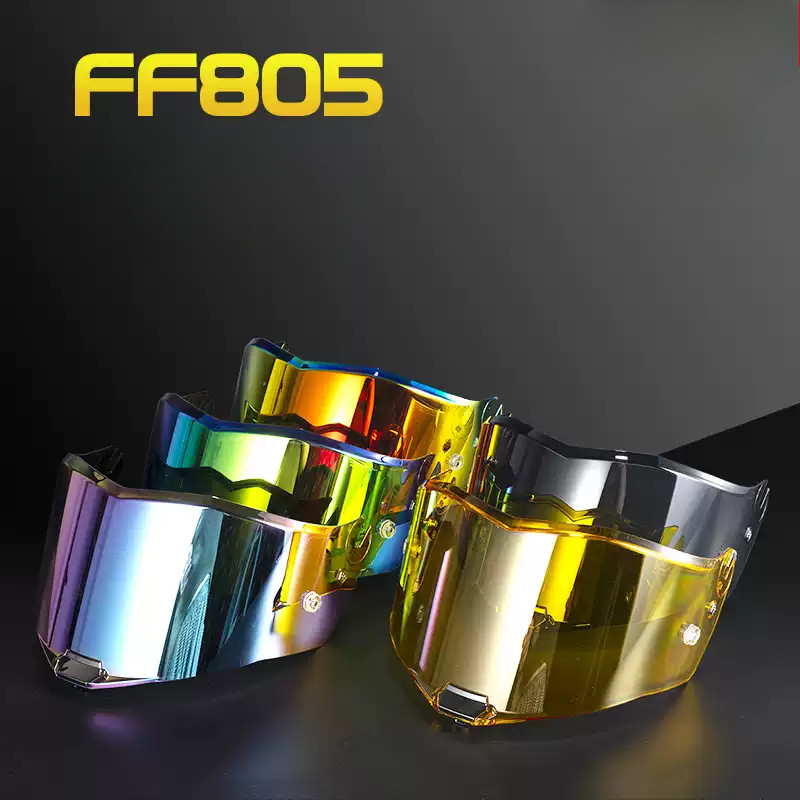 Jual LS2 FF805 FIM805 Thunderbolt Carbon Fiber Full Helmet Lens Day and ...