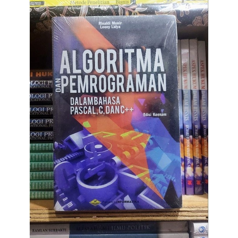 Jual buku algoritma dan pemograman dalam bahasa Pascal C dan C++ ...