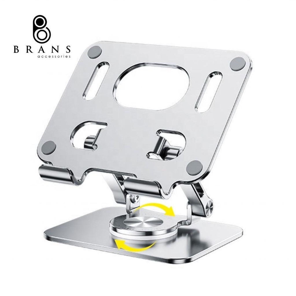 Jual Tablet Stand Holder Adjustable 360 Rotation Tablet Holder For iPad ...