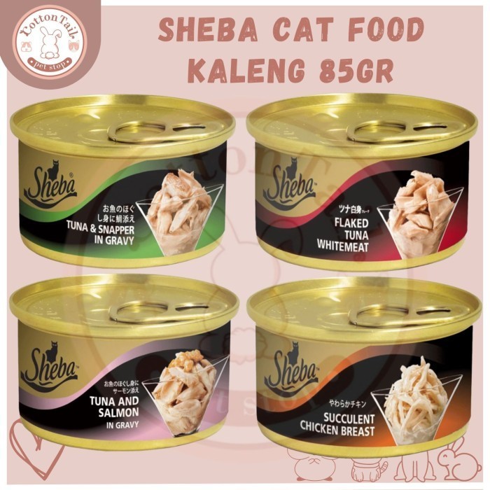 Jual SHEBA KALENG 85gr Can Cat Wet Food - Makanan Kucing Kaleng Sheba ...