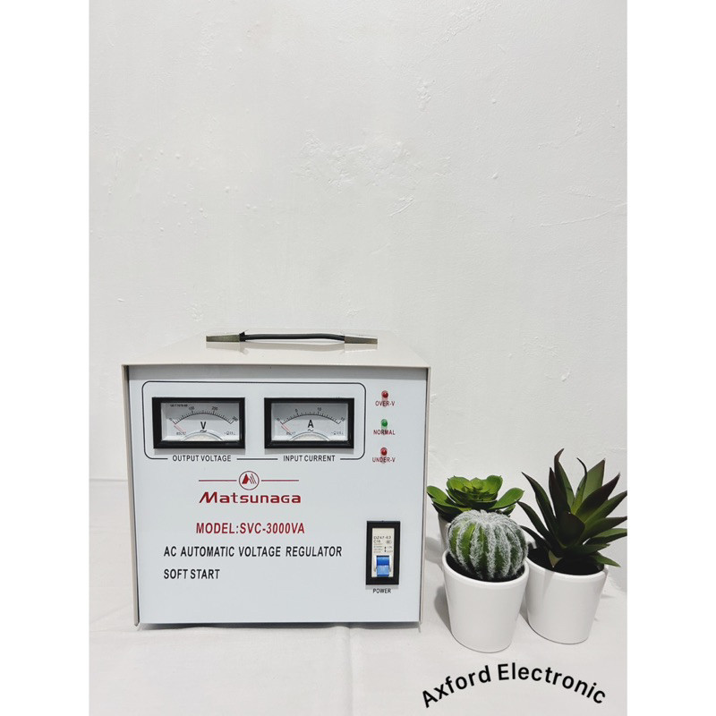 Jual Stabilizer Stavol SVC-3000VA 3000W 3000 Watt Matsunaga Mesin ...