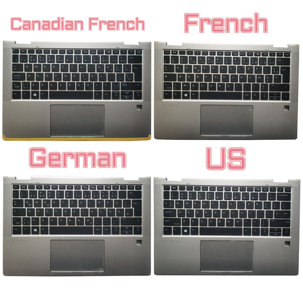 Jual PREORDER New Canadian French/German/French/US Keyboard For HP ...