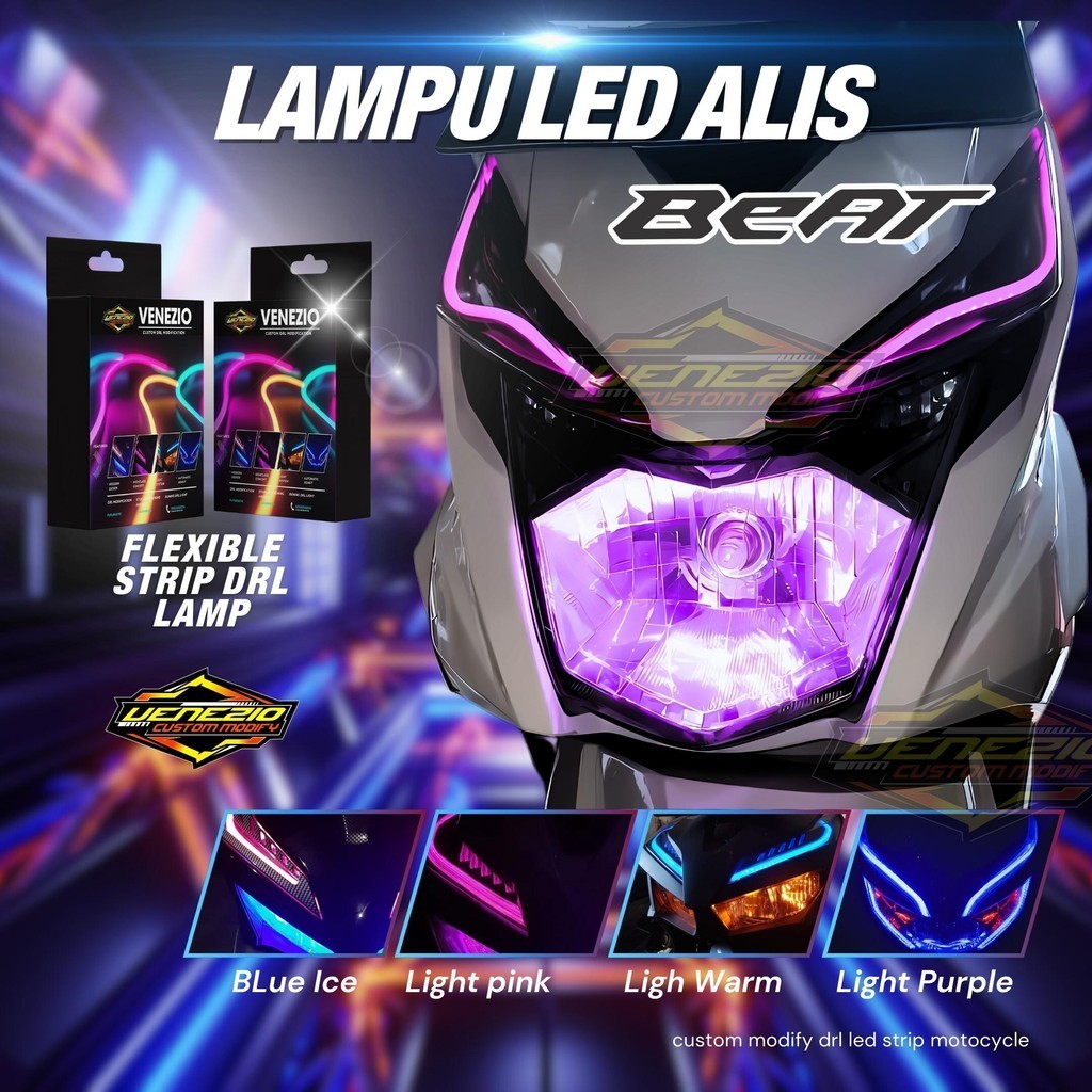 Jual Paket LAMPU LED ALIS BEAT / BEAT STREET Beat laba BONUS Devil Eyes ...