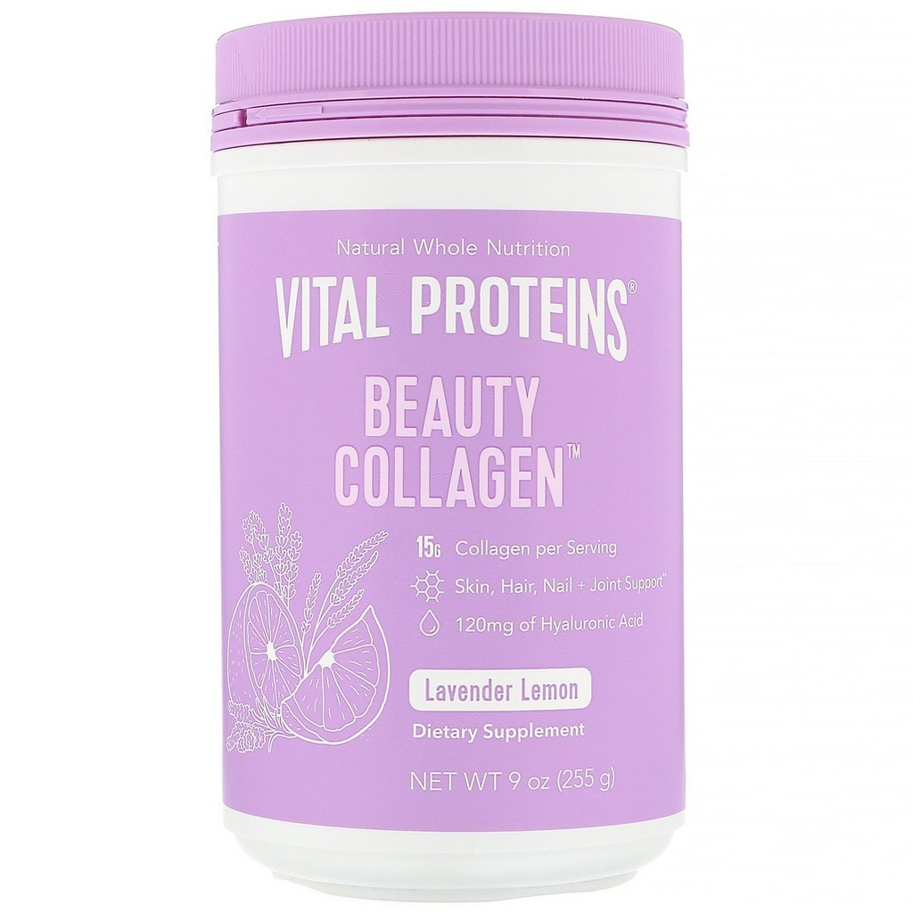 Jual Vital Proteins, Beauty Collagen, Strawberry Lemon, 9.6 oz (271 g ...