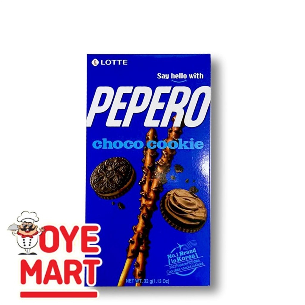 Jual PEPERO CHOCO COOKIE 32GR BISKUIT STIK/STICK COKELAT/COKLAT ...