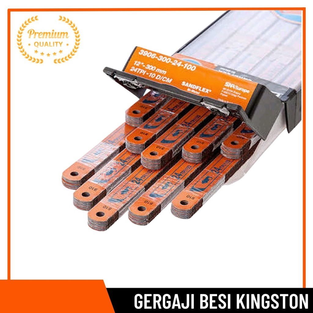 Jual Mata Gergaji Besi KINGSTONE 18TPI 2 Sisi 1PCS Mata Graji Besi ...