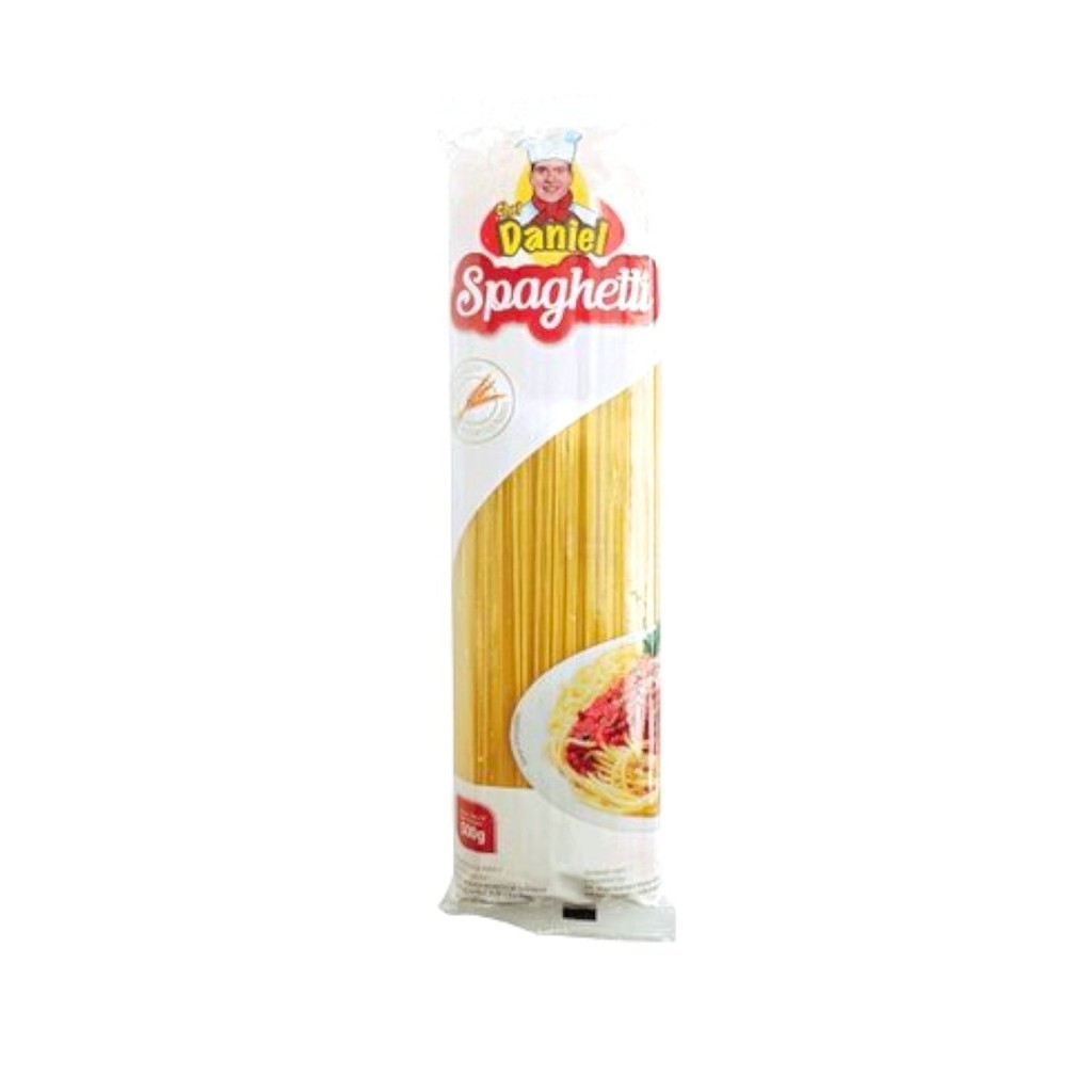 Jual Spaghetti Spageti Pasta Chef Daniel Gandum 500 Gram (Pack ...