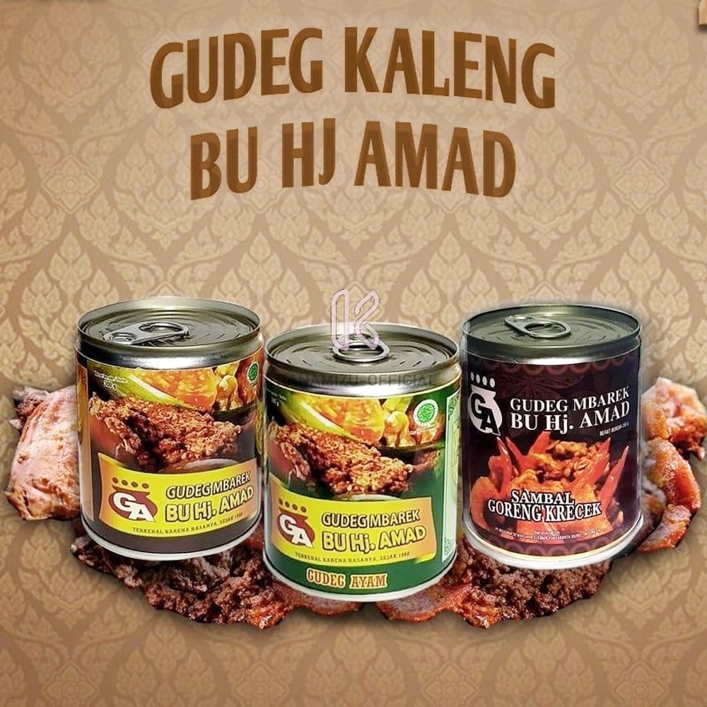 Jual Gudeg Mbarek Bu Hj Amad/Gudeg kaleng/Gudeg Krecek/Gudeg Ayam/Gudeg ...