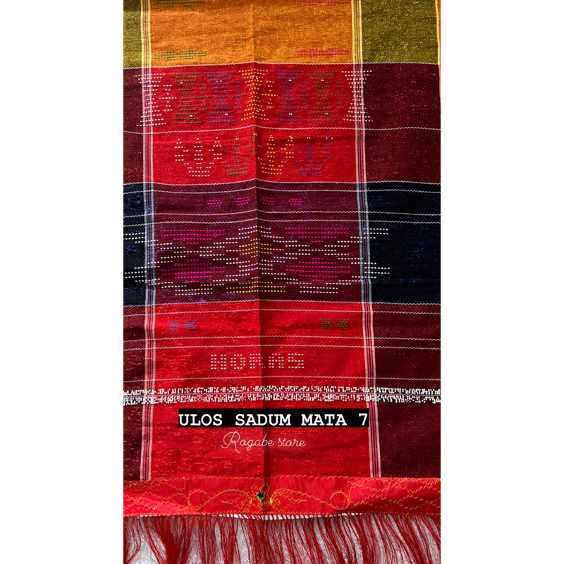 Jual Ulos Batak - Ulos Sadum Mata 7 Pelangi / DSB / R O | Shopee Indonesia