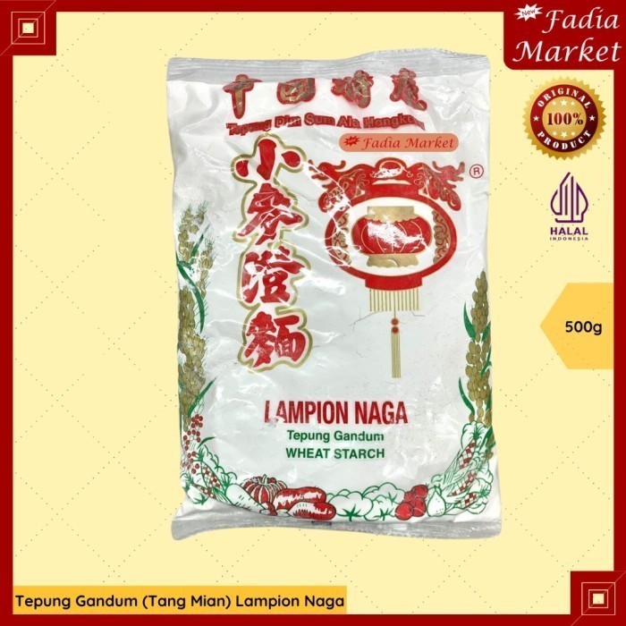 Jual Tepung Gandum Wheat Starch Tang Mian Lampion Naga 454g | Shopee ...