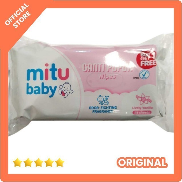 Jual Mitu Ganti Popok White 50LBR | Shopee Indonesia