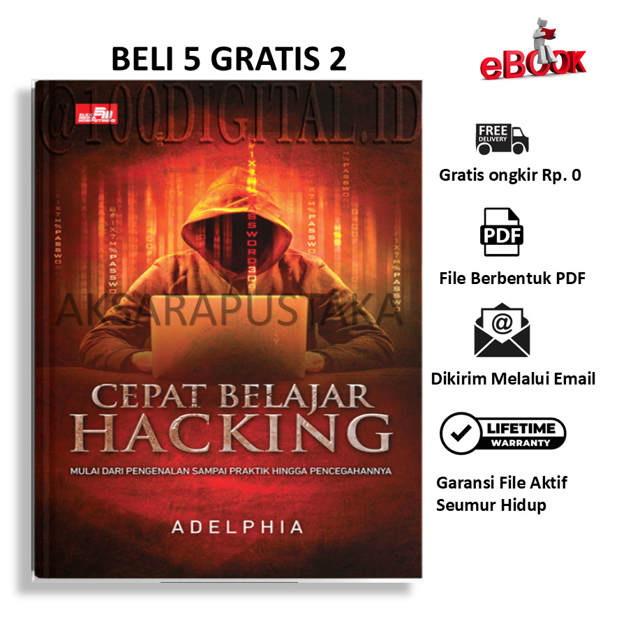 Jual (ID3336) CEPAT BELAJAR HACKING : Mulai dari Pengenalan Sampai Praktik Hingga Pencegahannya ...