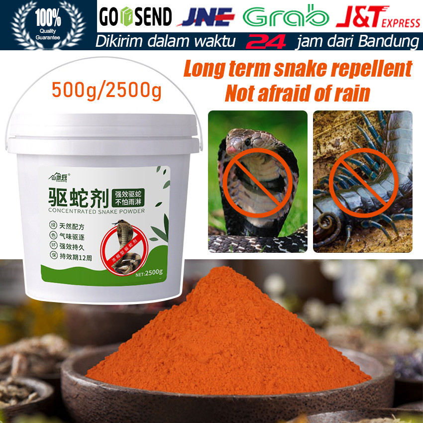 Jual 500g / 2500g Snake Repellent Obat / Pengusir Ular Untuk Memancing ...