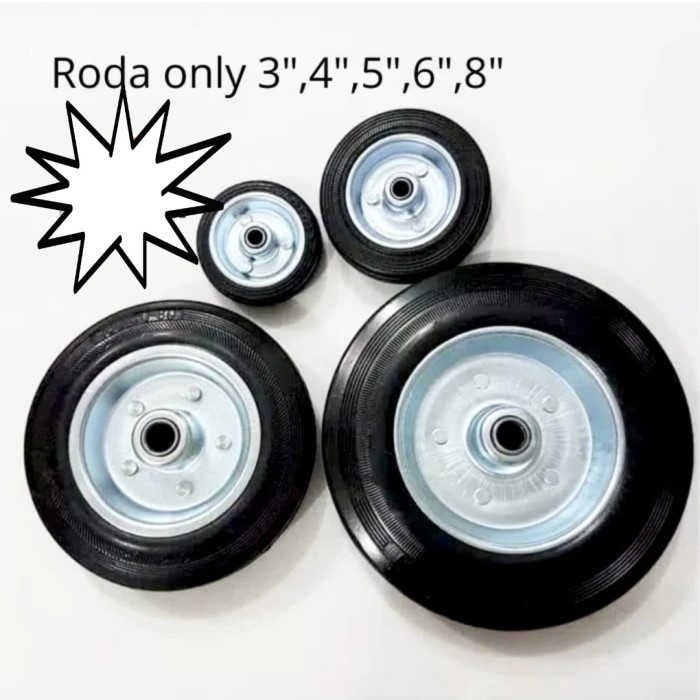Jual Roda only 5 Inch | Shopee Indonesia
