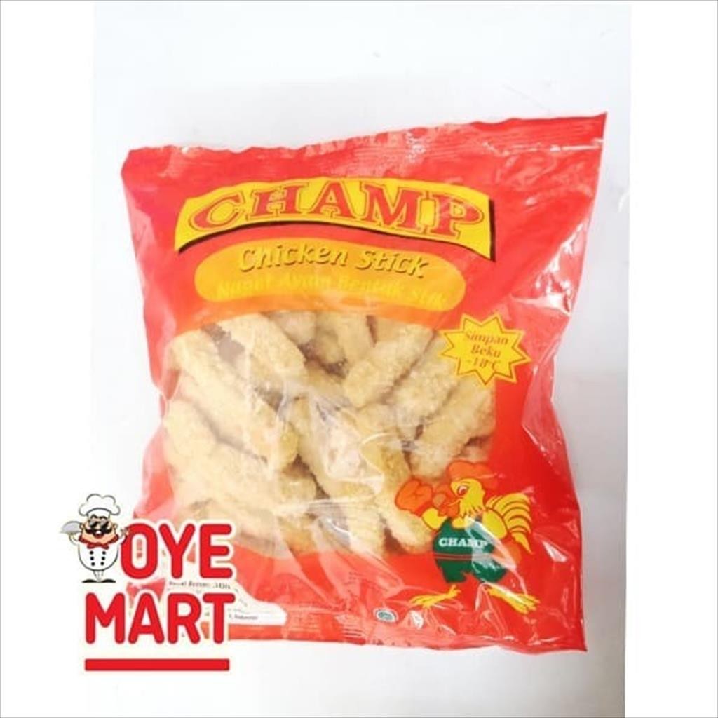 Jual CHAMP CHICKEN NUGGET STICK 500GR | Shopee Indonesia