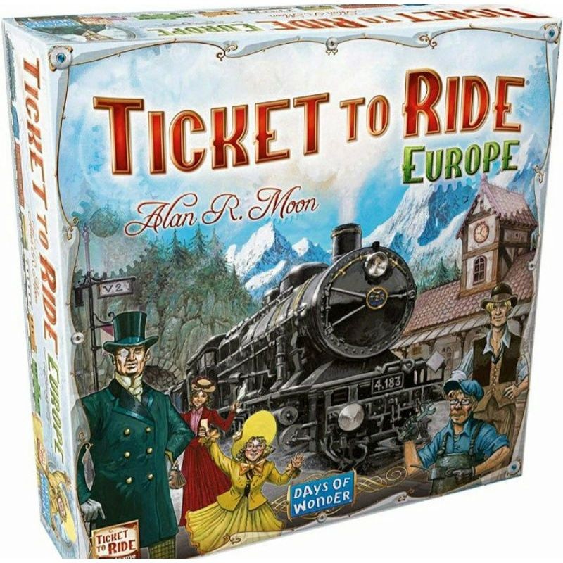 Jual TICKET TO RIDE AMERICA / EUROPE board game | Shopee Indonesia