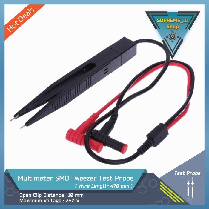 Jual DN99 Multimeter PCB SMD Tweezer Test Probe | Shopee Indonesia
