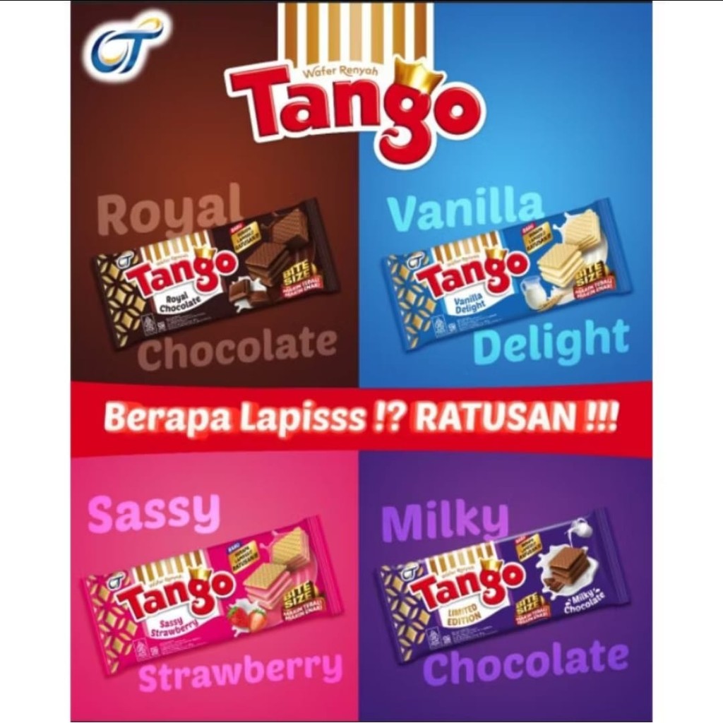 Jual TANGO WAFER 1PACK ISI 10+4 PCS RANDOM | Shopee Indonesia