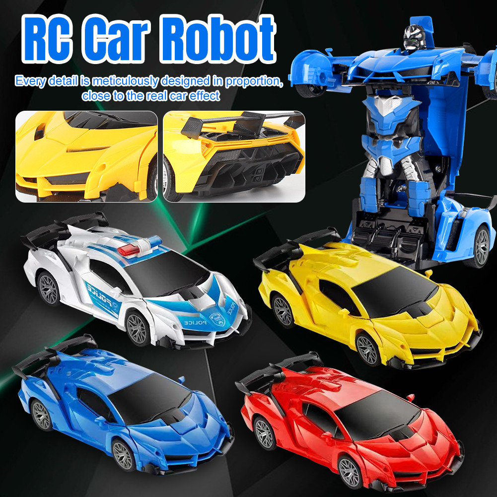 Jual Rc Mobil Remote Transformer Robot/Mainan Mobil Remote Control ...