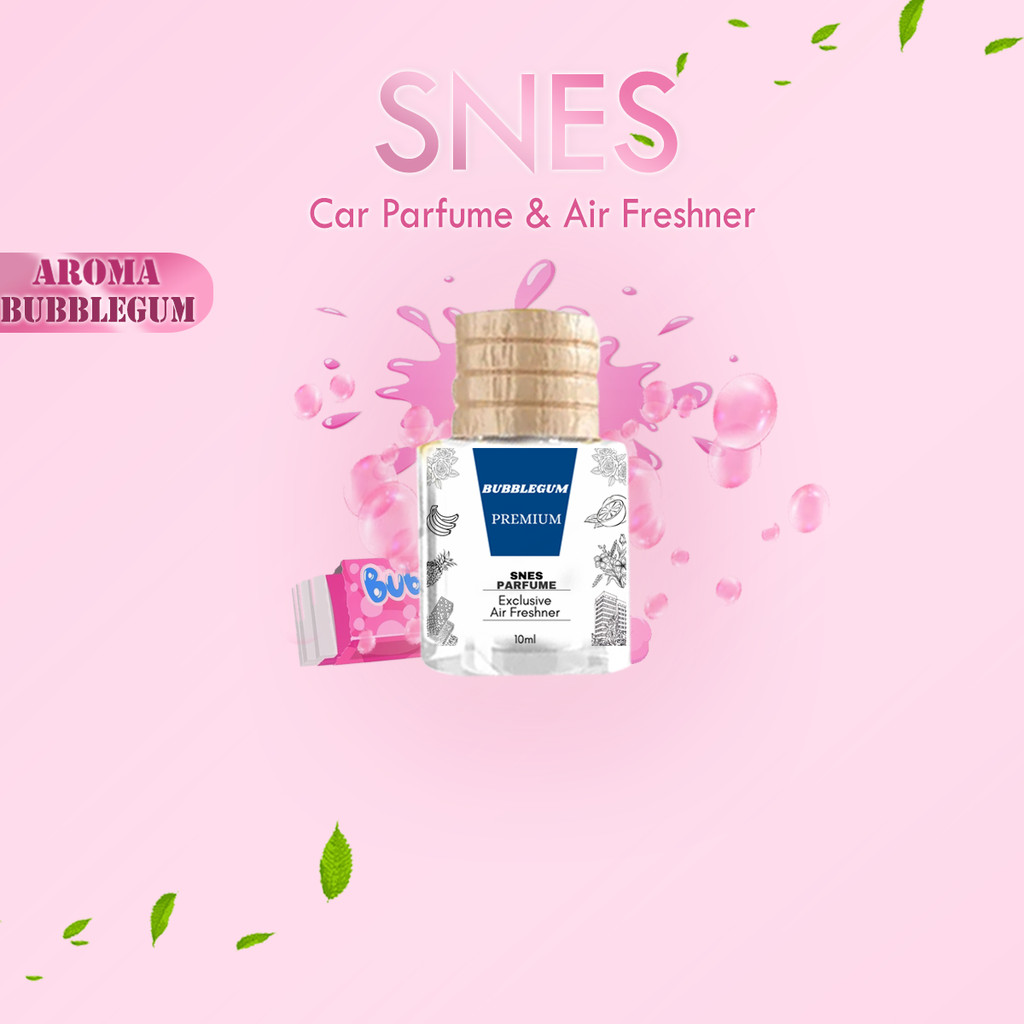 Jual SNES Parfum Gantung Mobil Dan Ruangan Aroma Bubblegum Soft Premium ...