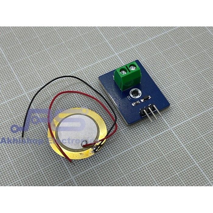 Jual KZM Piezoelectric Piezo Vibration Sensor with Module Sensor Gerak ...