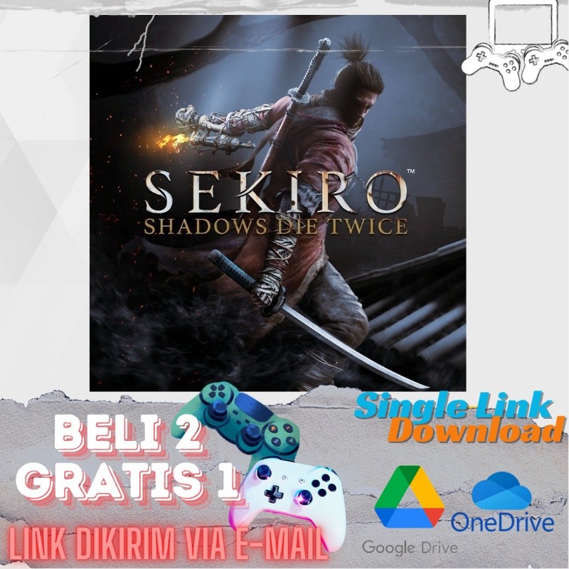 Jual SEKIRO SHADOWS DIE TWICE - GAME PC - GAME LAPTOP | Shopee Indonesia