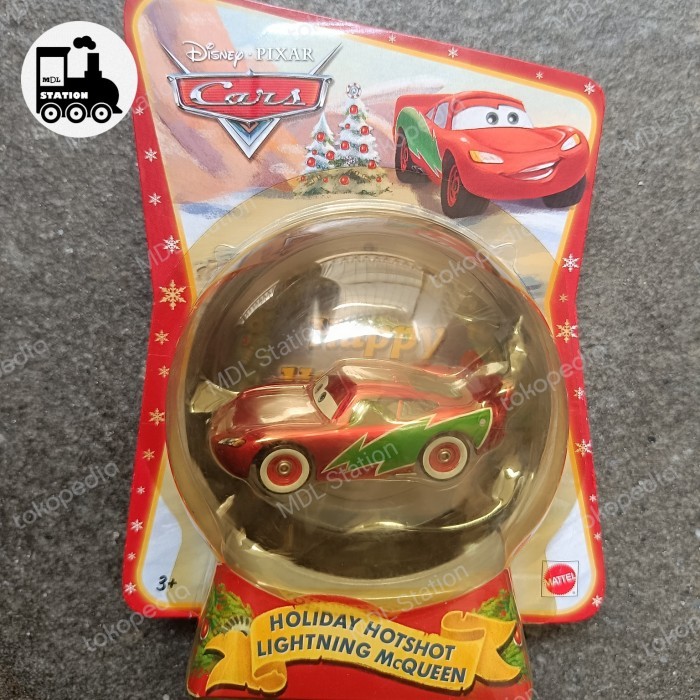 Jual NO99 Mattel Disney Pixar Cars - HOLIDAY HOTSHOT LIGHTNING McQUEEN ...