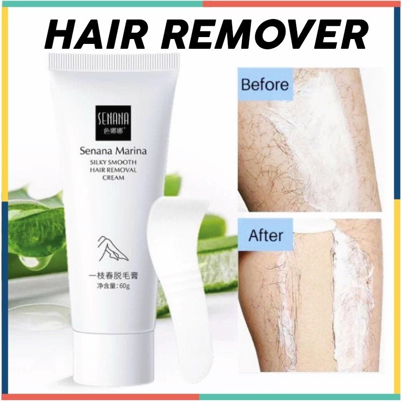 Jual SENANA Penghilang Bulu Rambut Kaki Ketiak Hair Remover Whitening ...
