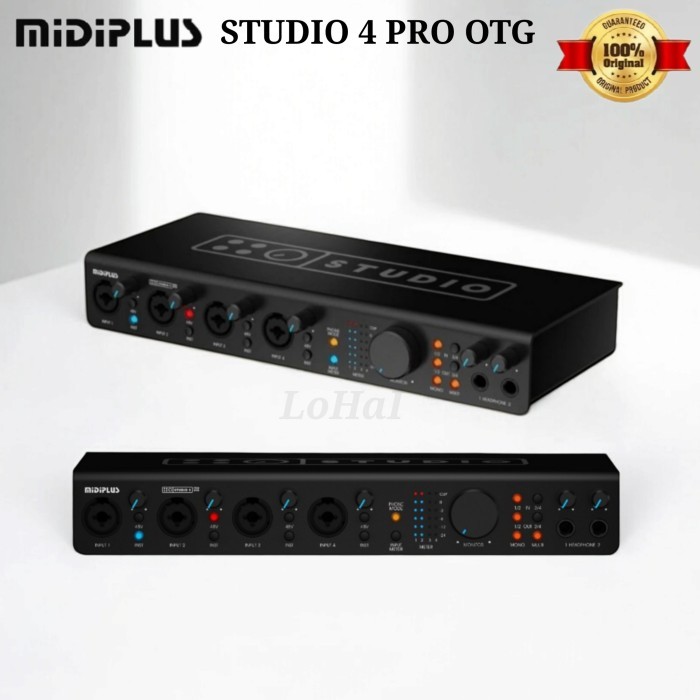 Jual Midiplus STUDIO 4 PRO OTG 4 Channel Audio Interface Original | Shopee Indonesia