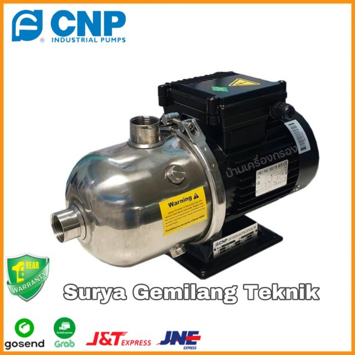 Jual Pompa Air Laut Stainlees CNP CHL 2-20 380V Pompa Booster Ro 3phase ...