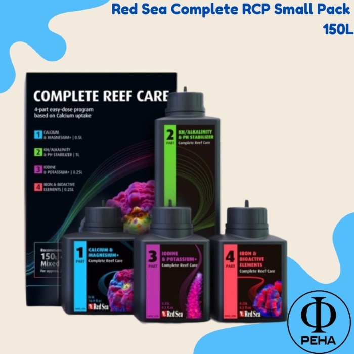 Jual Red Sea Complete 4-Part RCP Small Pack 150L Pertumbuhan Dan Pewarnaan | Shopee Indonesia