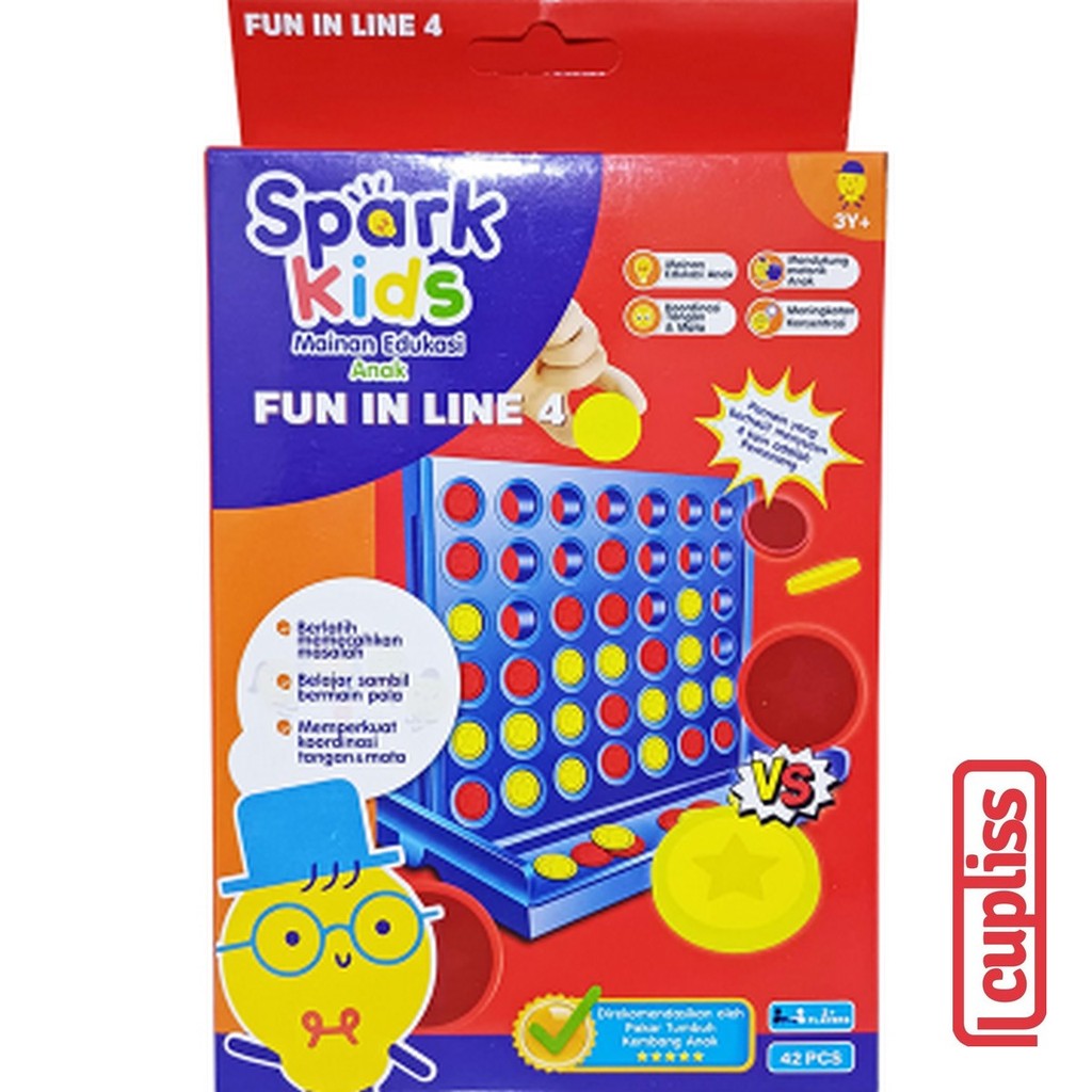 Jual VR Toys Spark Kids Connect Line Fun In Line 4 Mainan Edukasi Anak ...