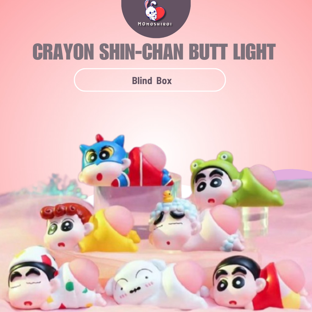 Jual 1040-56 - Blindbox Figure Crayon Shin-Chan Butt Light blind box ...