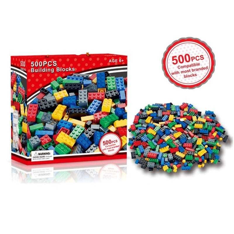 Jual MAINAN ANAK BUILDING BLOCKS 500PCS BRICK KECIL EDUKASI / MAINAN ...