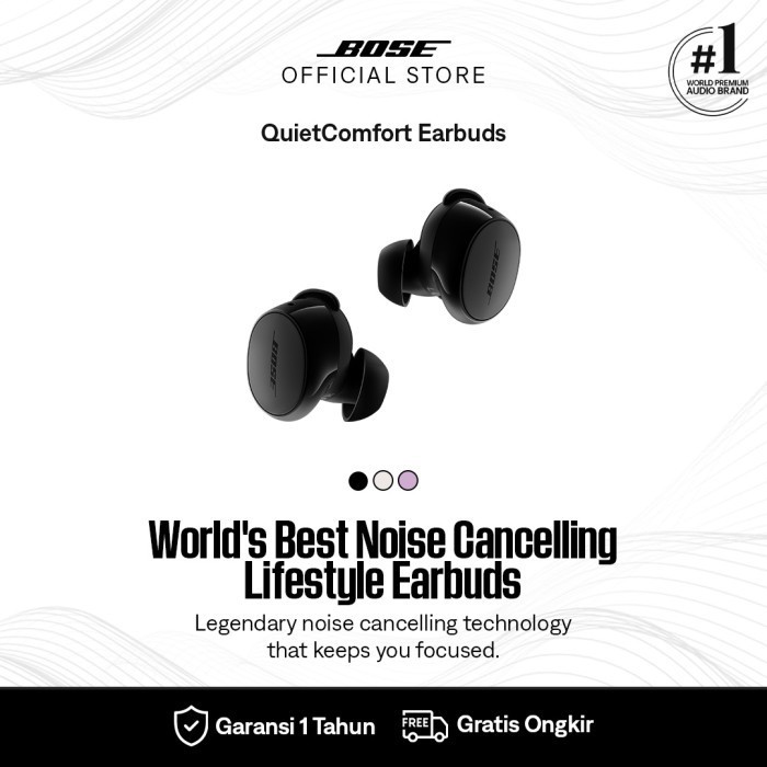 Jual Bose QuietComfort Earbuds ANC Noise Cancelling TWS Earphone ...