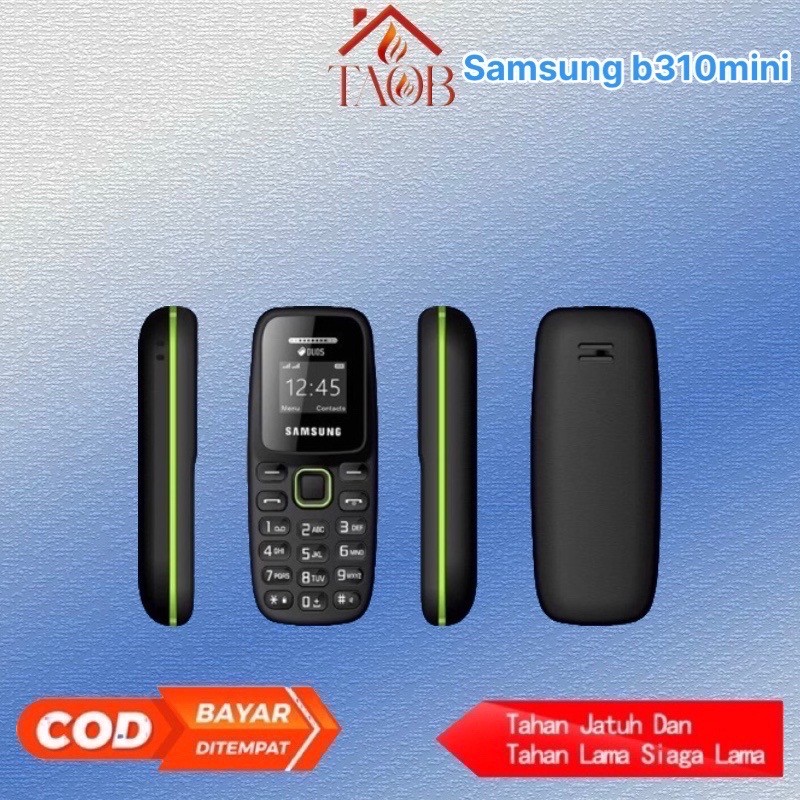 Jual TAOB HP SAMSUNG mini B310E New DUAL SIM Handphone Garansi 12bulan ...