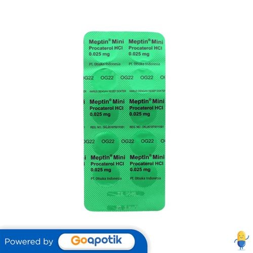 Jual Meptin Mini 0.025 Mg Strip 10 Tablet | Shopee Indonesia