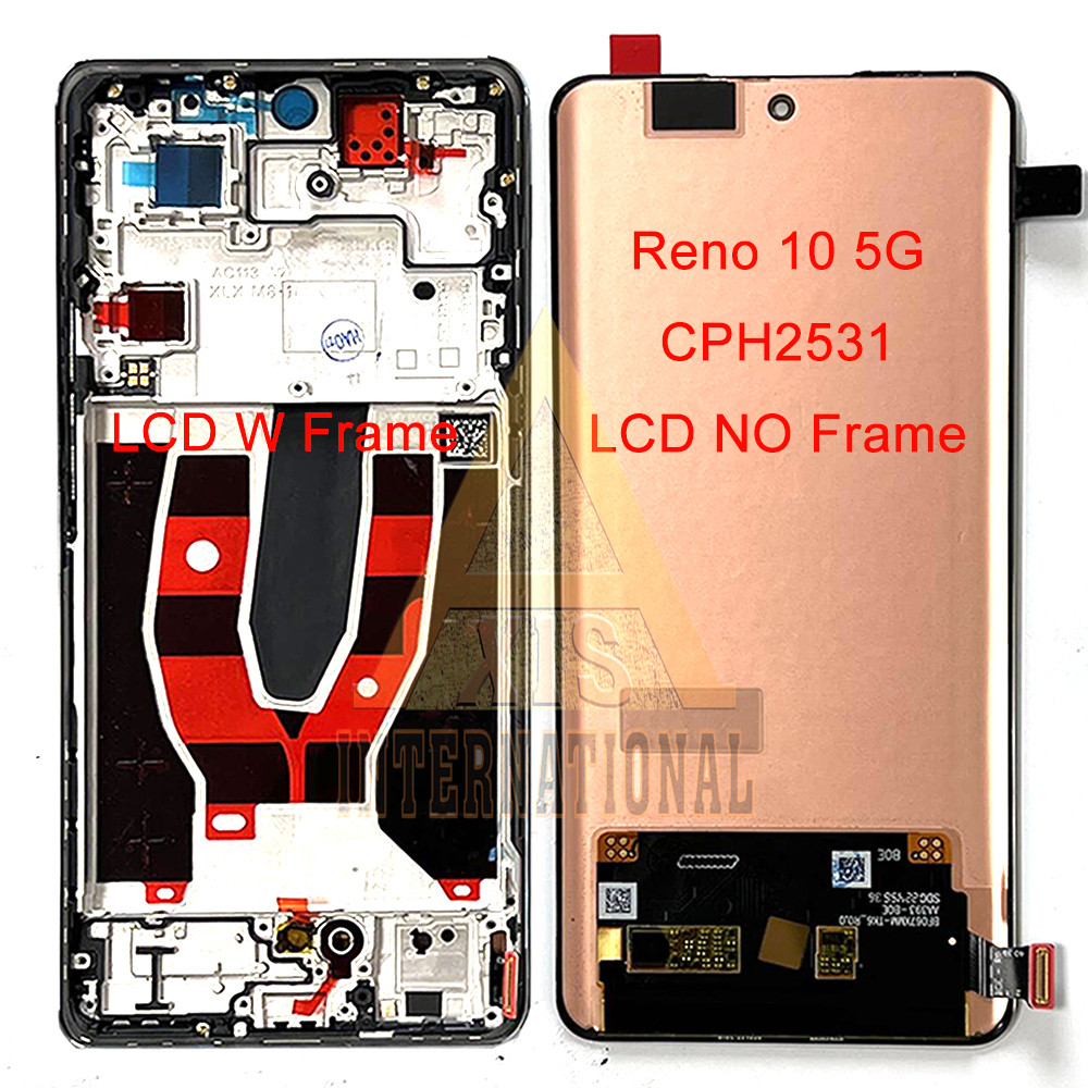 Jual Original AMOLED For Oppo Reno 10 Pro CPH2525/PHV110 LCD Display ...