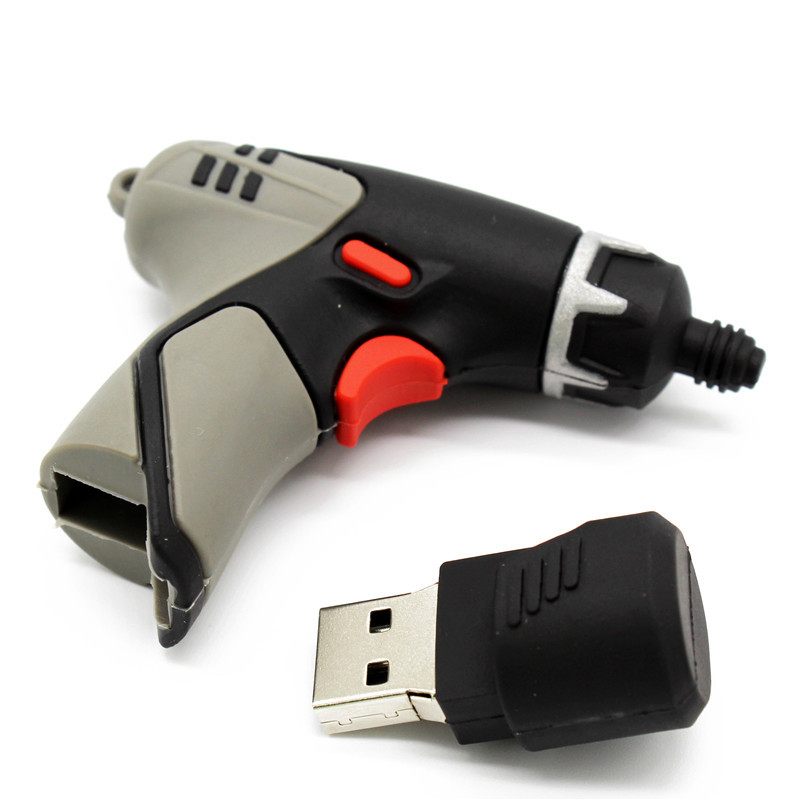 Jual Pen drive electric drill model usb flash drive 4GB 8GB 16G 32GB ...