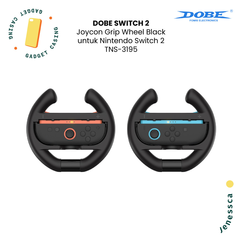 Jual DOBE Controller Joycon Wheel Grip untuk Nintendo Switch 2 NS2 Switch2 Handle Joy Con Joypad ...