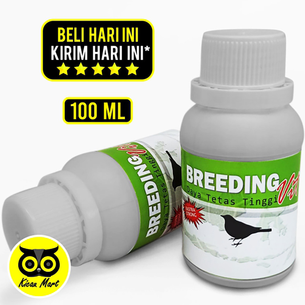 Jual KICAU MART VITAMIN BREEDING VIT GOC OBAT TERNAK BURUNG LOVEBIRD ...