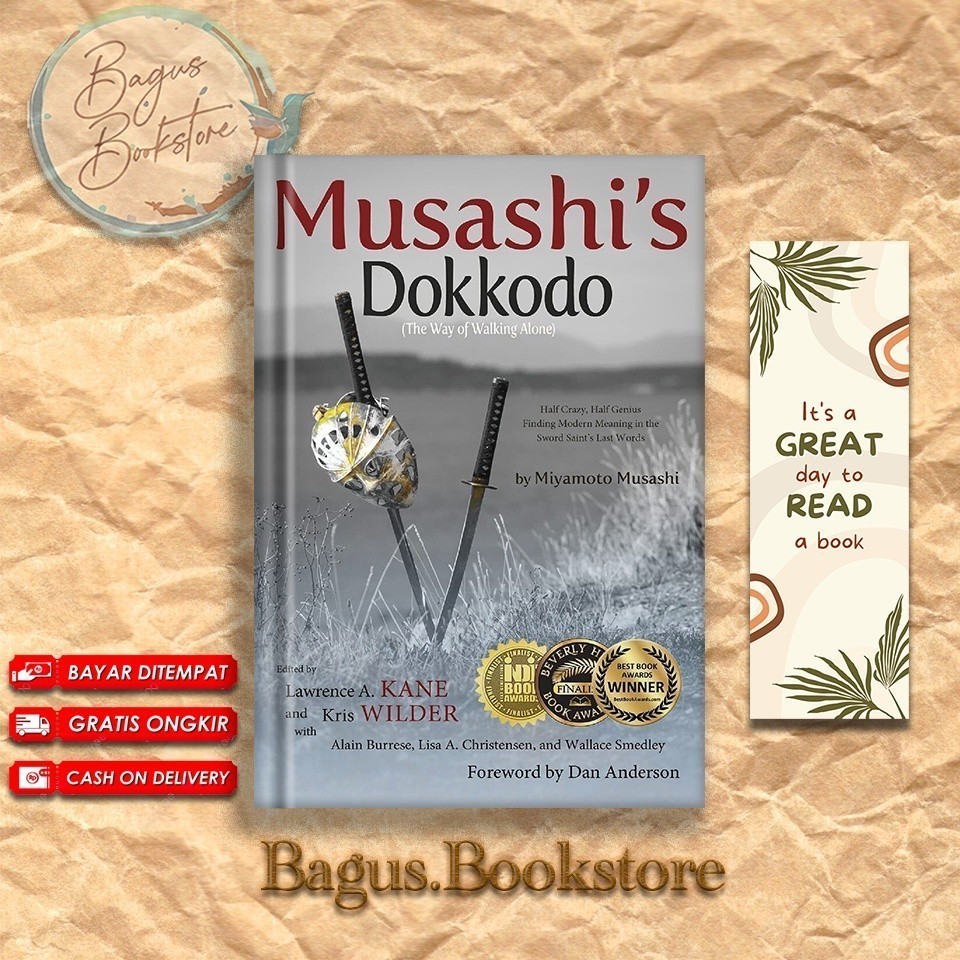 Jual Musashi's Dokkodo (The Way of Walking Alone) - Miyamoto Musashi ...