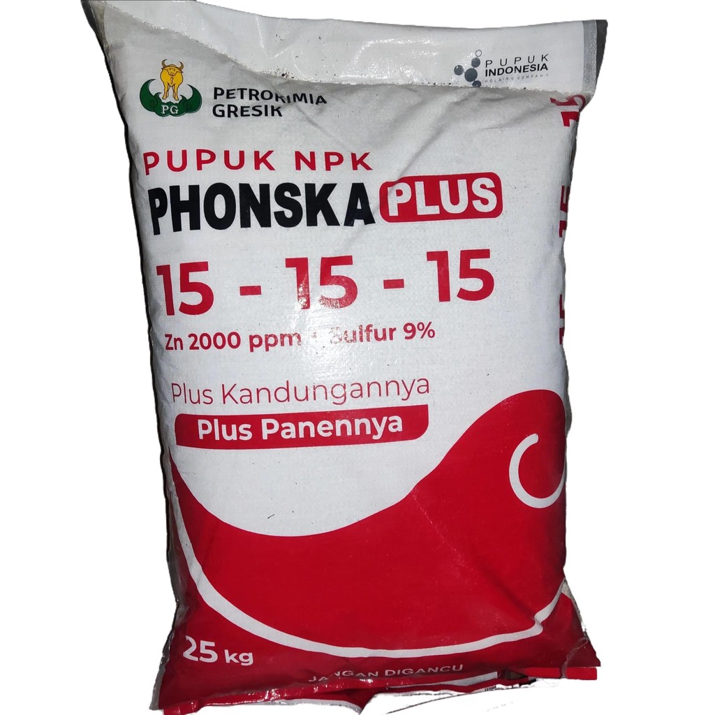 Jual Phonska Plus 15-15-15 Pupuk Majemuk NPK Diperkaya Sulfur & Zinc ...